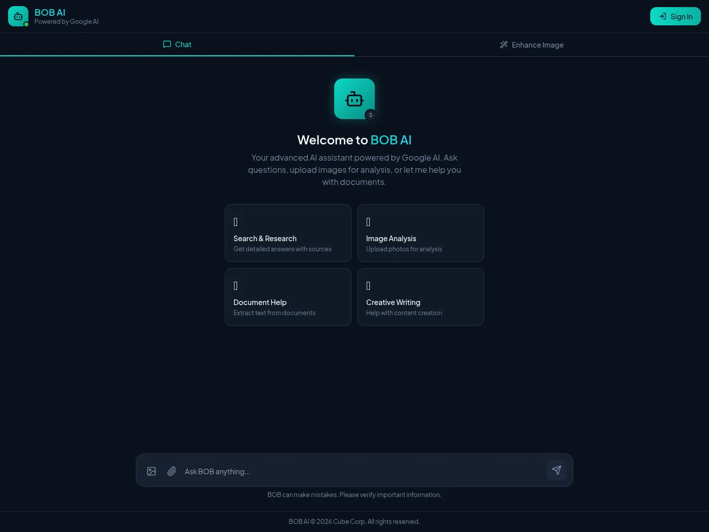 BOB AI Assistant