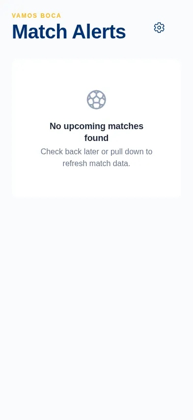 Boca Match Notifier