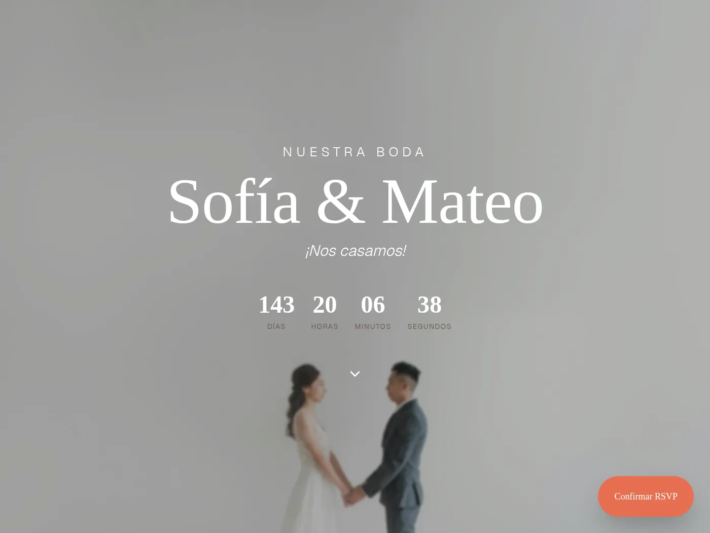 Boda Invitaciones Web