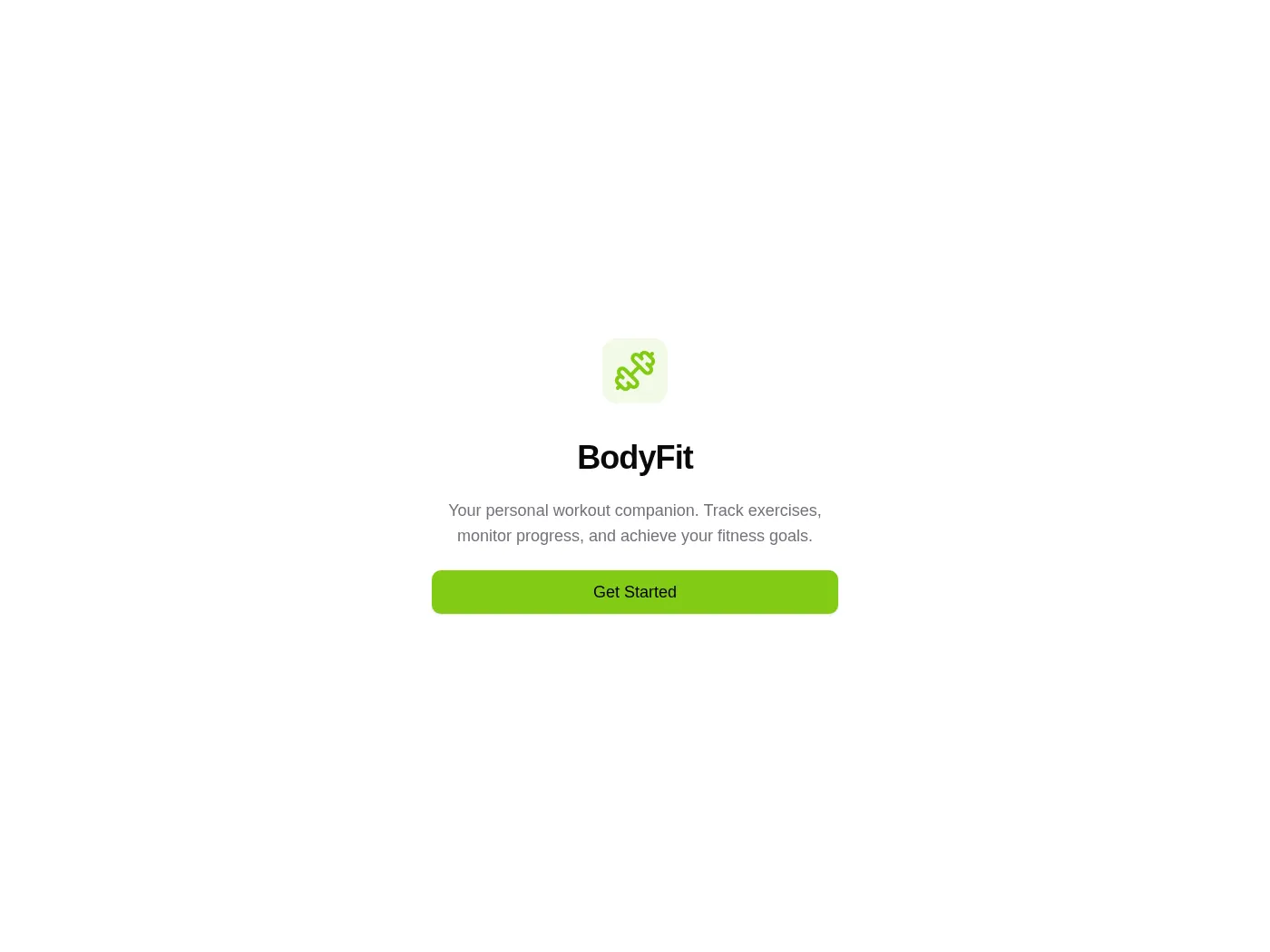 BodyFit Workouts App