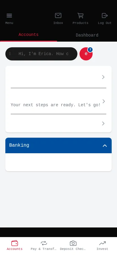 BofA Mobile App Clone