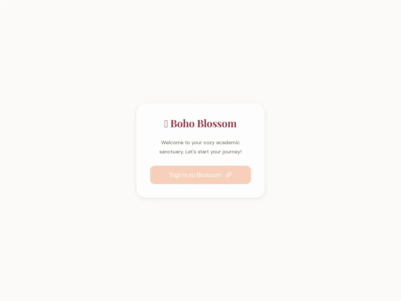 Boho Blossom Dashboard