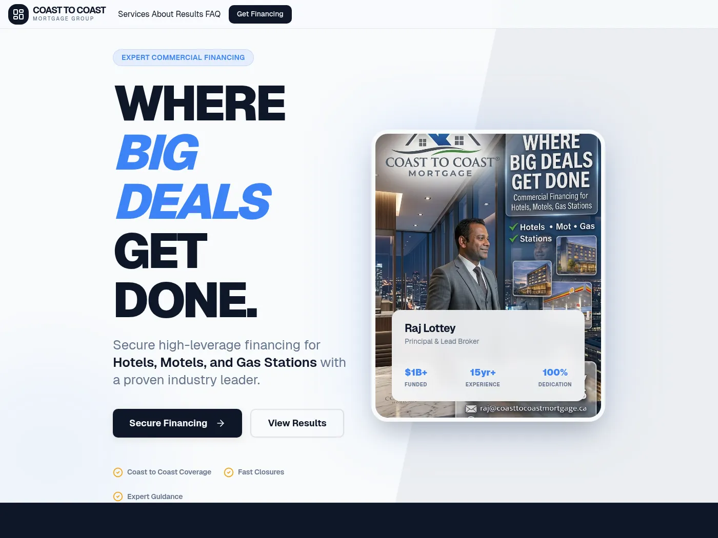 Bold Brand Website