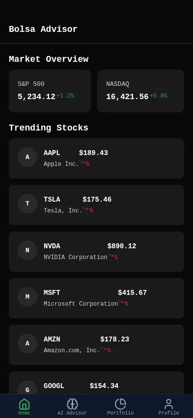 Bolsa AI Advisor