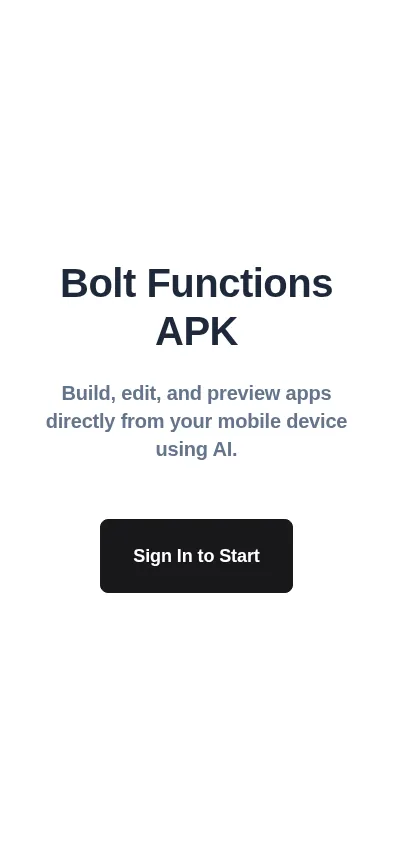 Bolt Functions APK