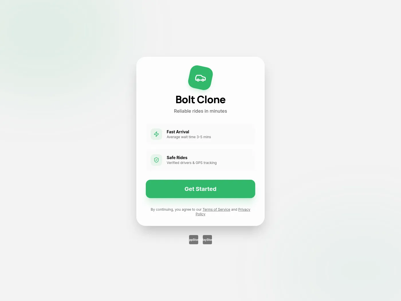 Bolt Ride Clone
