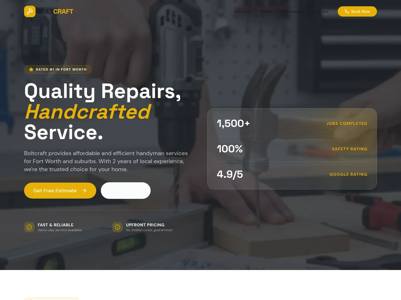 Boltcraft Handyman Site