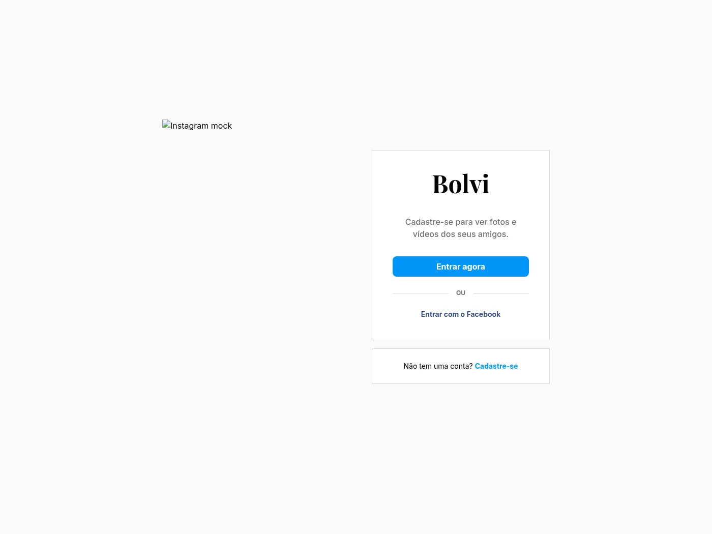 Bolvi Social Network