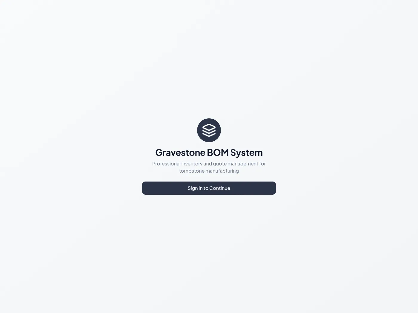 Gravestone BOM System