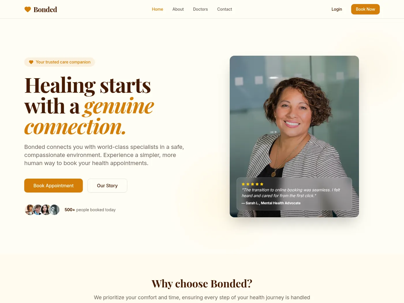 Bonded Booking Platform