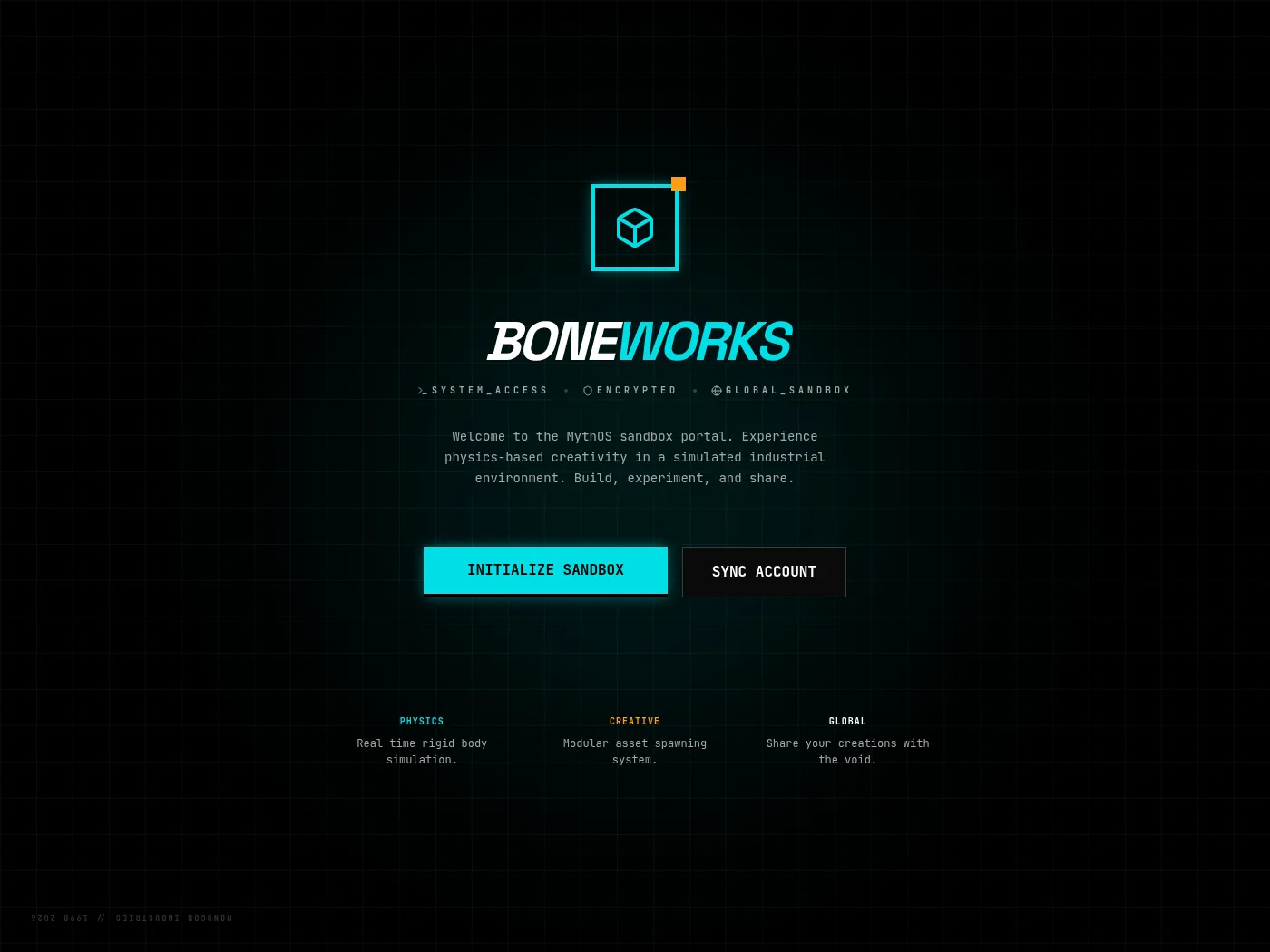 Boneworks Sandbox Portal