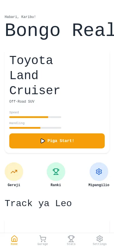 Bongo Real Racing
