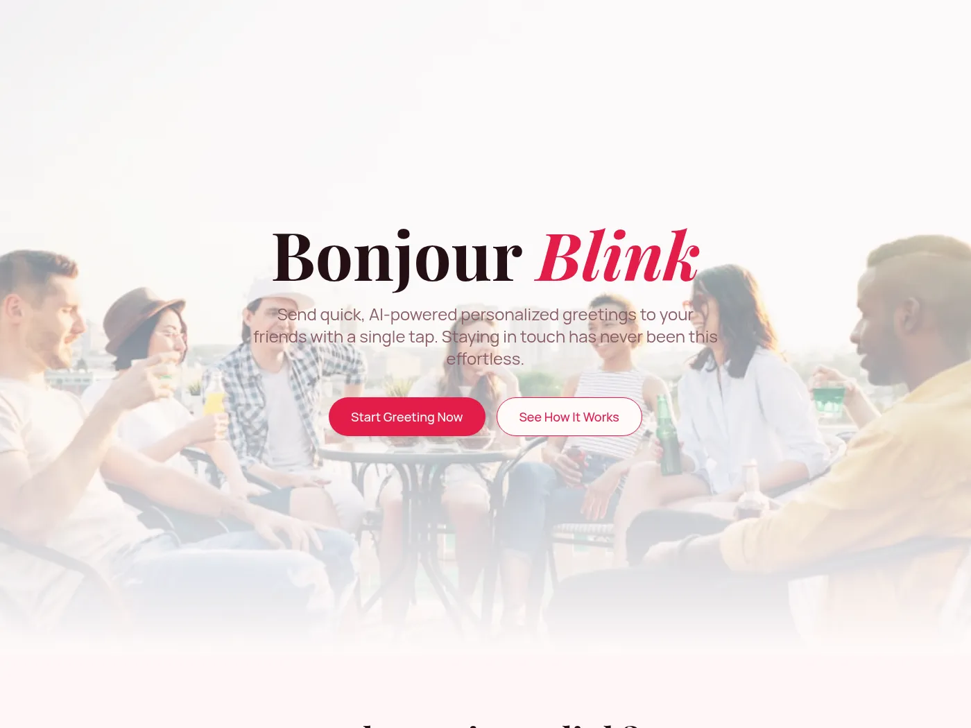 Bonjour Blink
