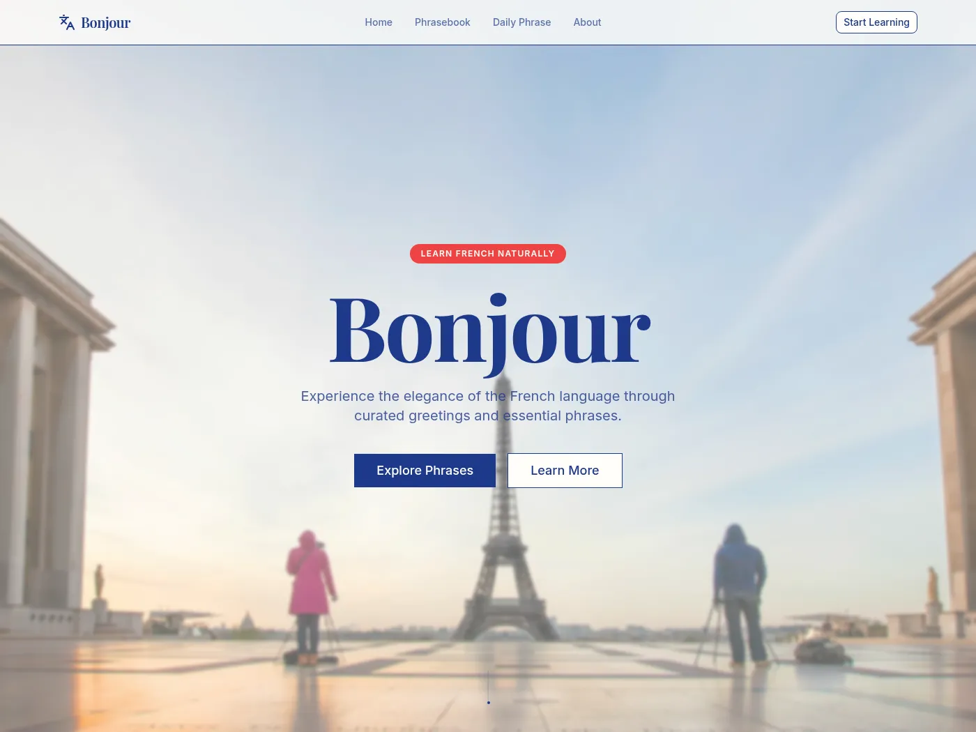 Bonjour Greeting App