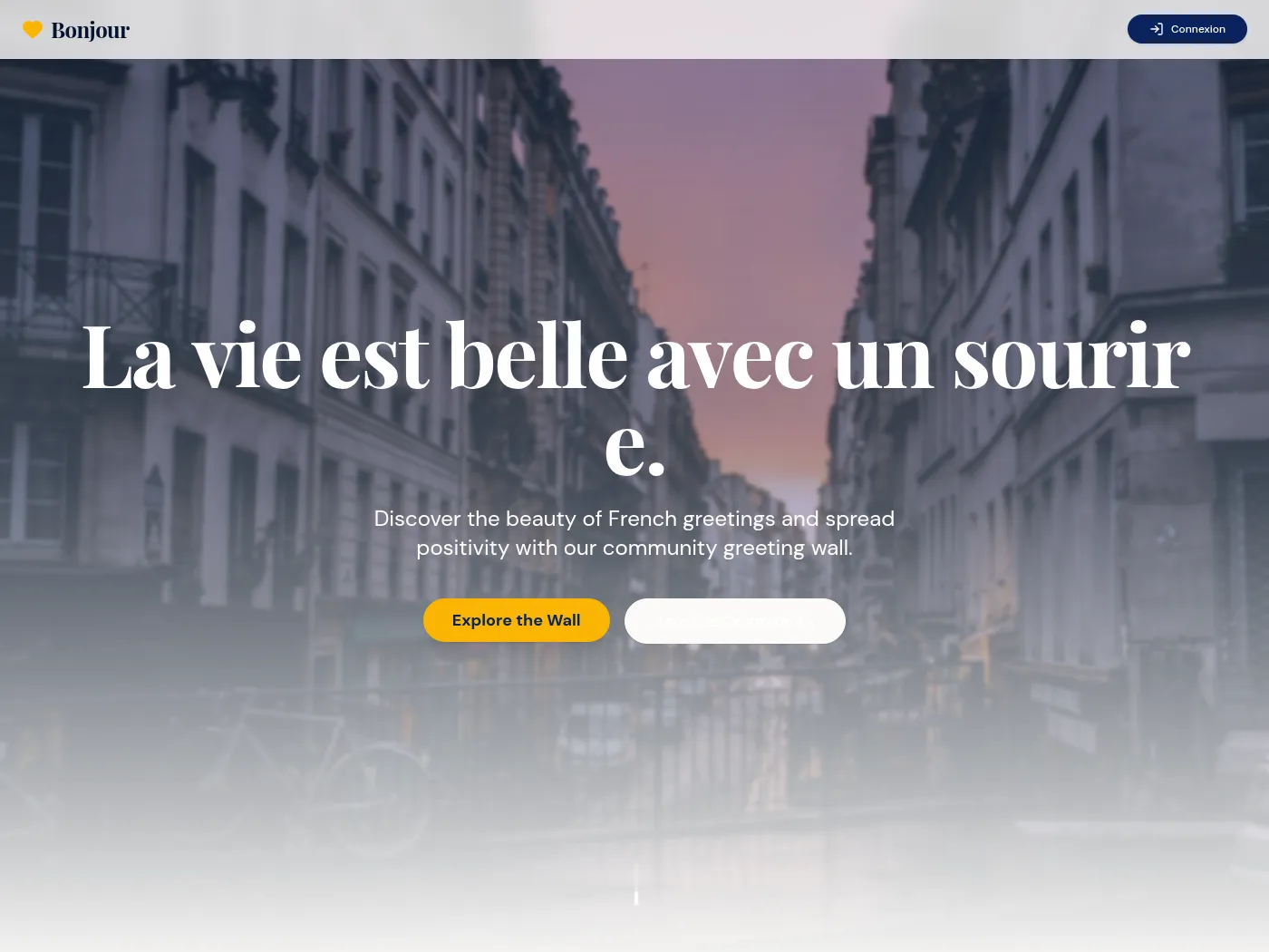 Bonjour Greeting Portal