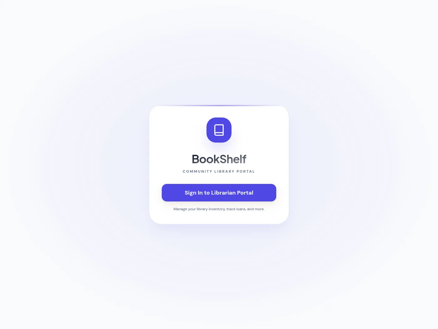 Book Lending Portal