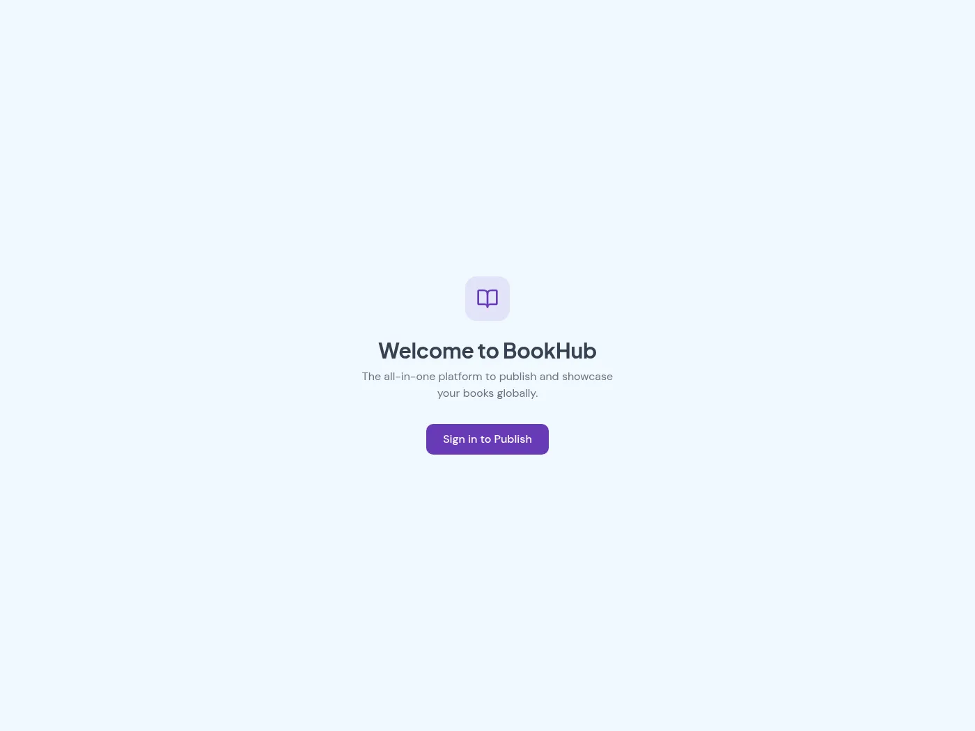 Book Publisher Hub