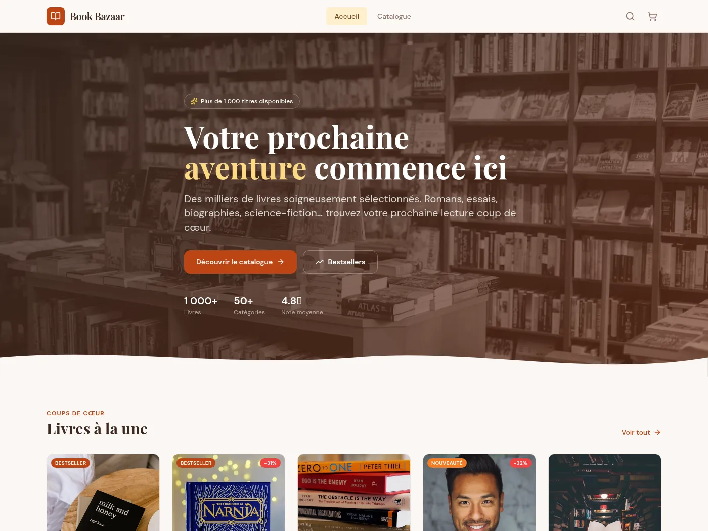 Book Bazaar Site