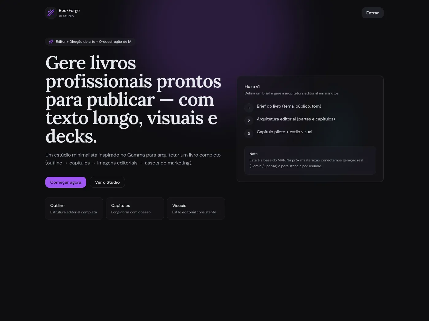 BookForge AI Studio
