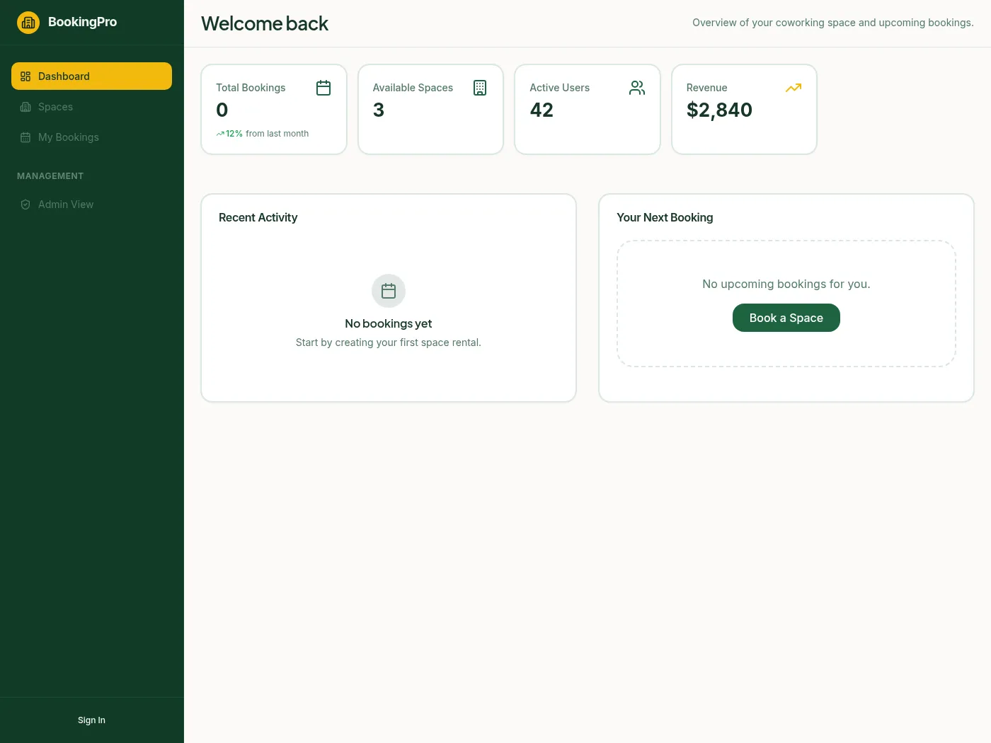Booking Manager Pro