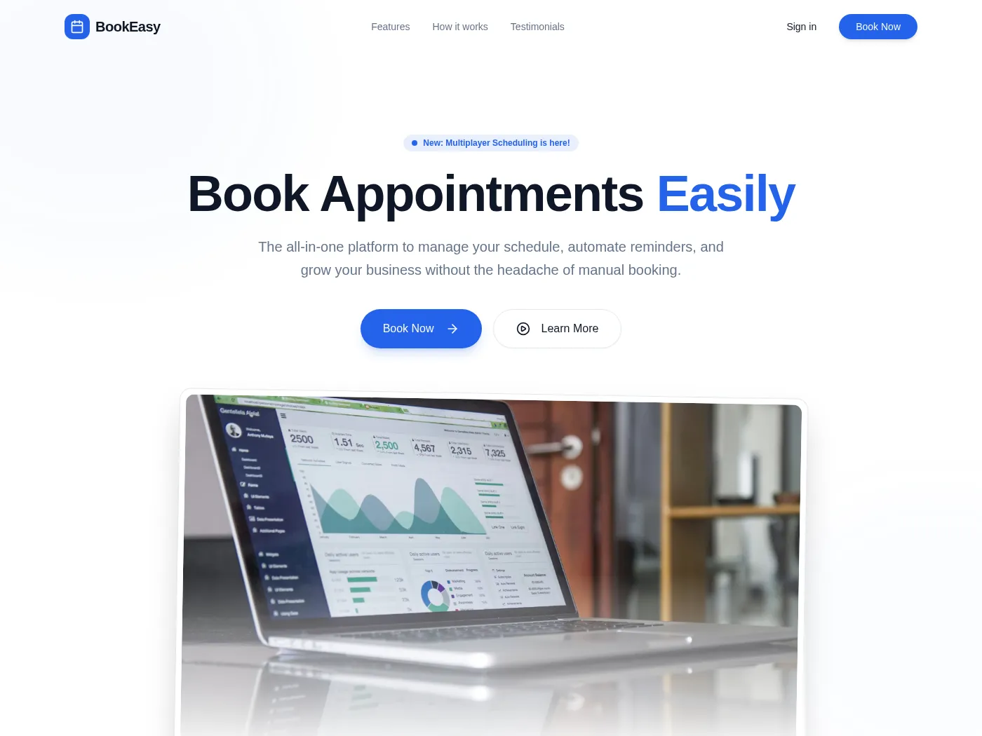 BookEasy UI