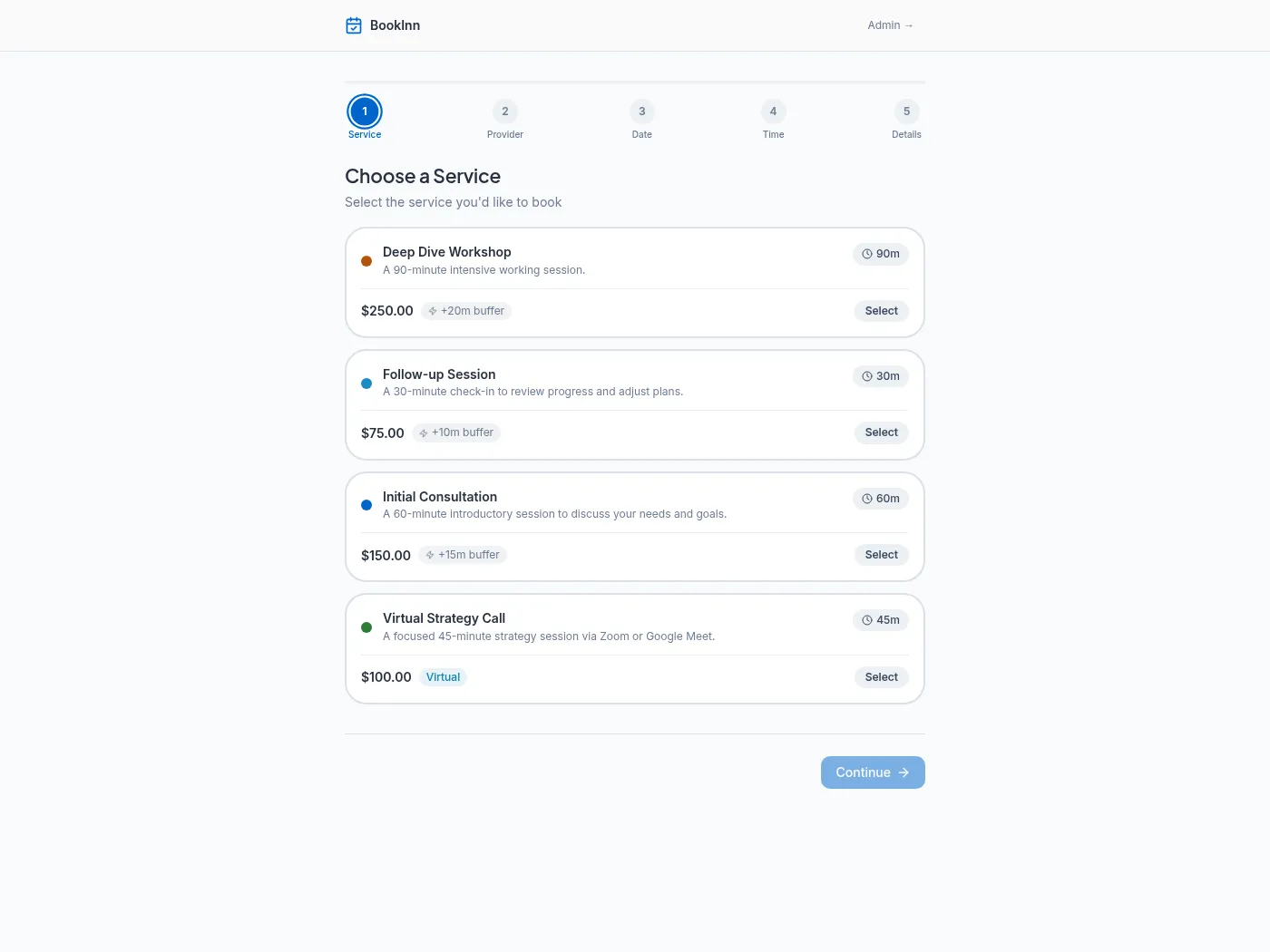 BookInn Scheduler Engine