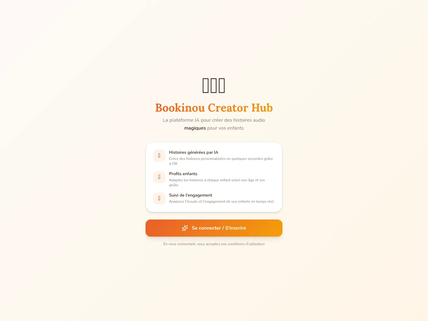 Bookinou Creator Hub