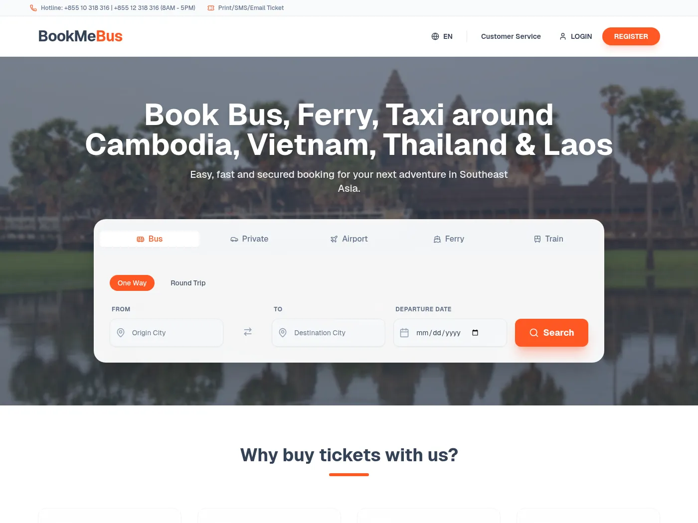 BookMeBus Clone