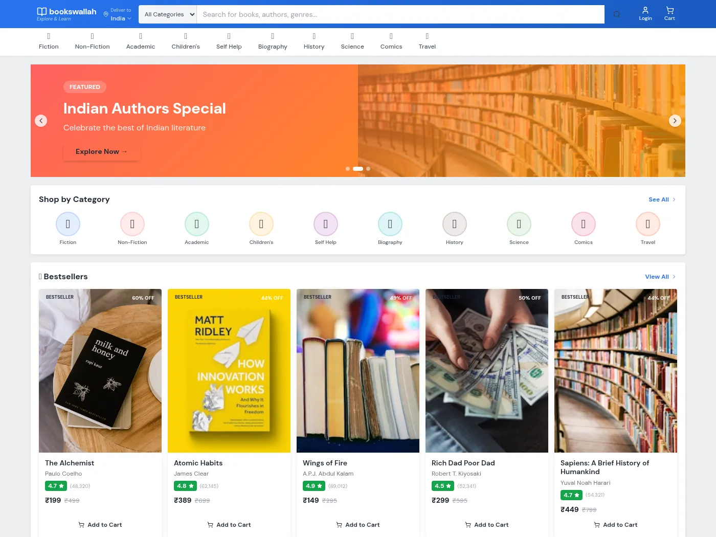Books Wallah Marketplace