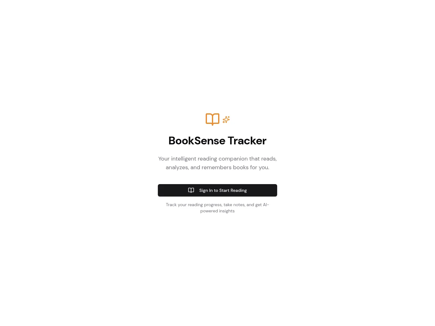 BookSense Tracker (Remix)