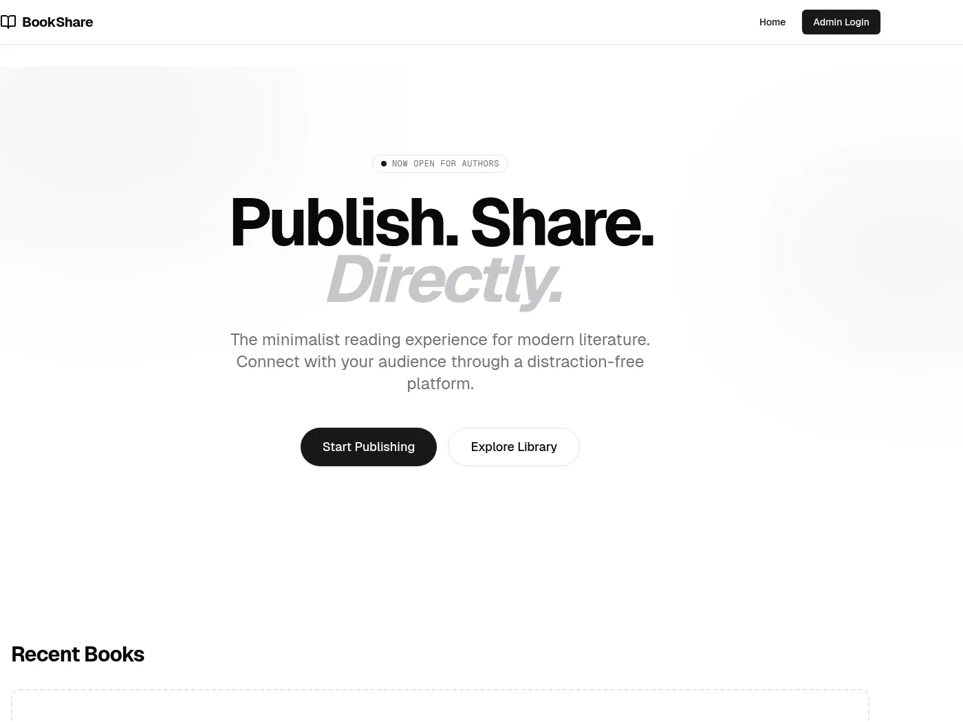 BookShare Website