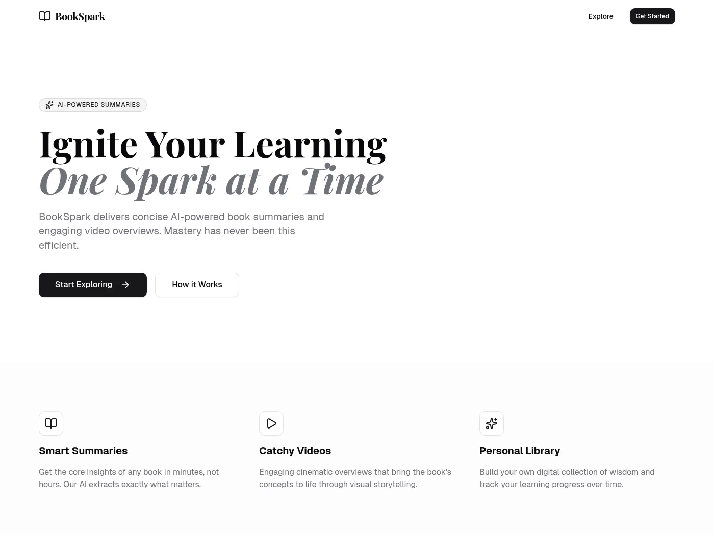 BookSpark AI Platform