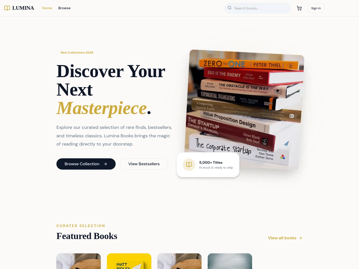 Bookstore Pro Site