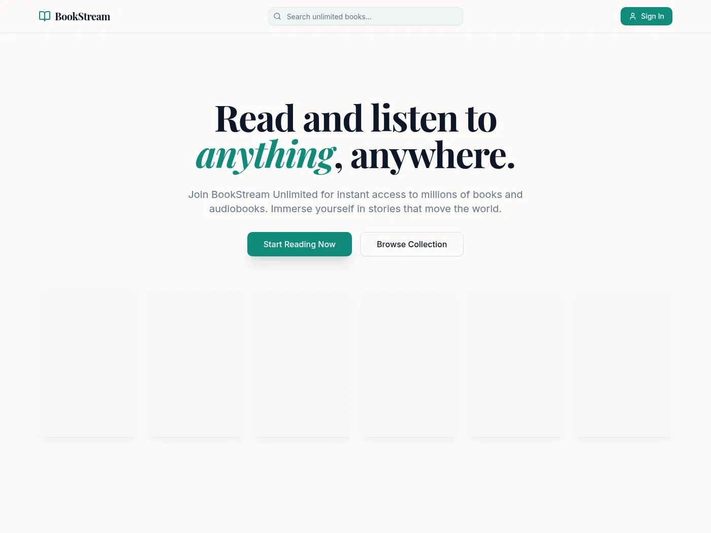 BookStream Unlimited