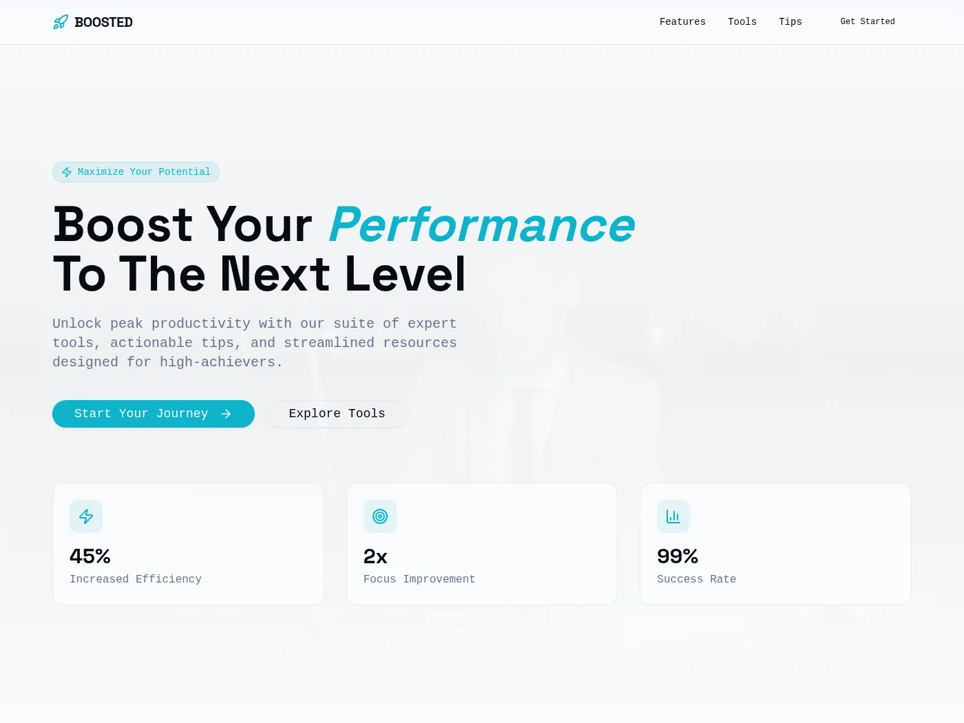 Boosted Performance Web