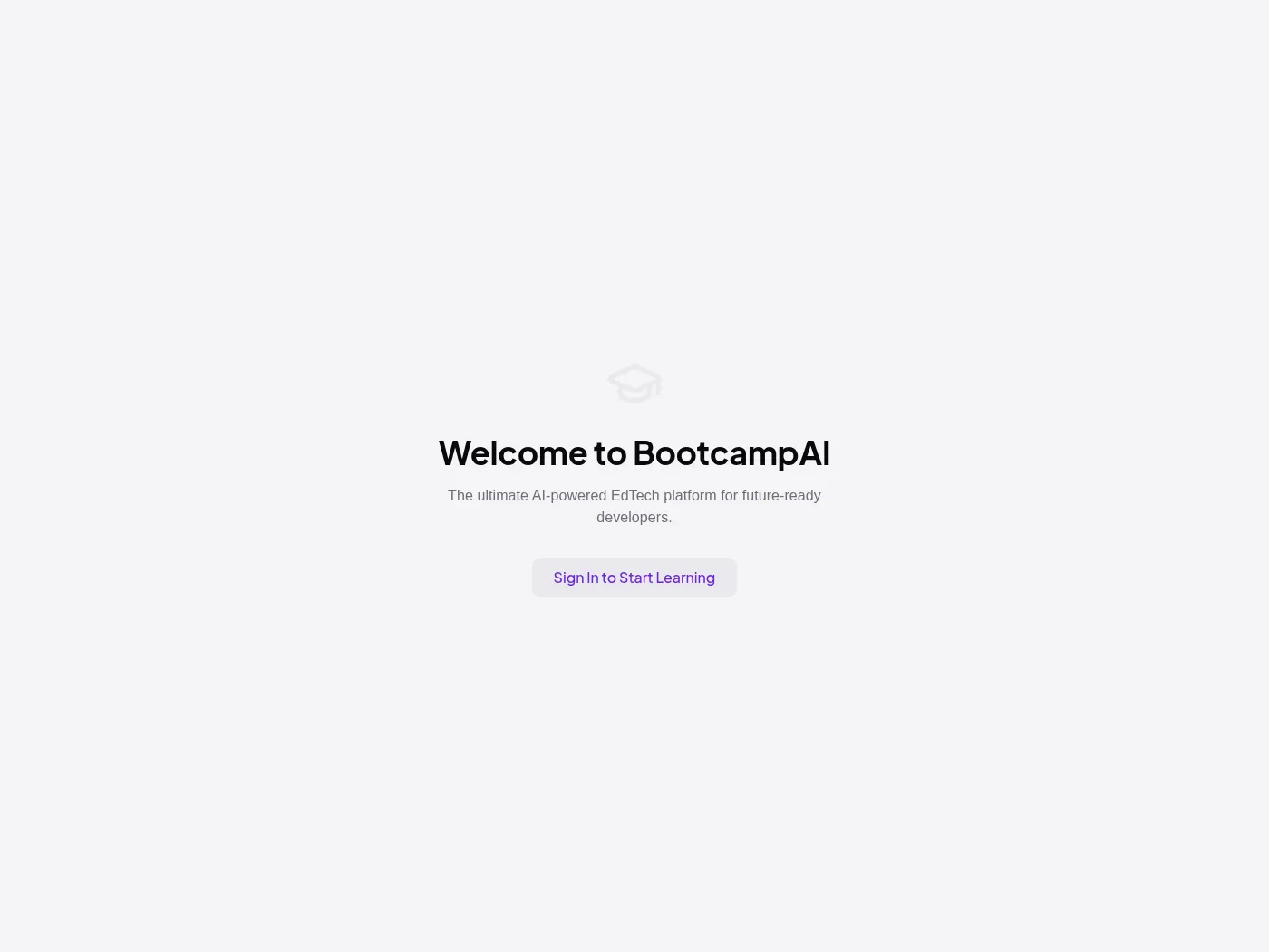 BootcampAI EdTech Platform