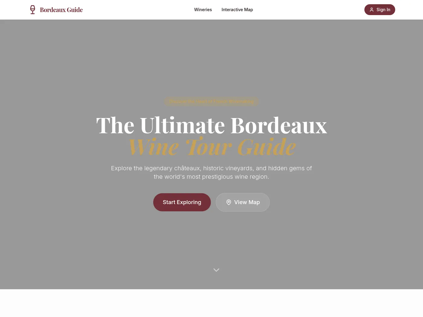 Bordeaux Wine Tour Guide