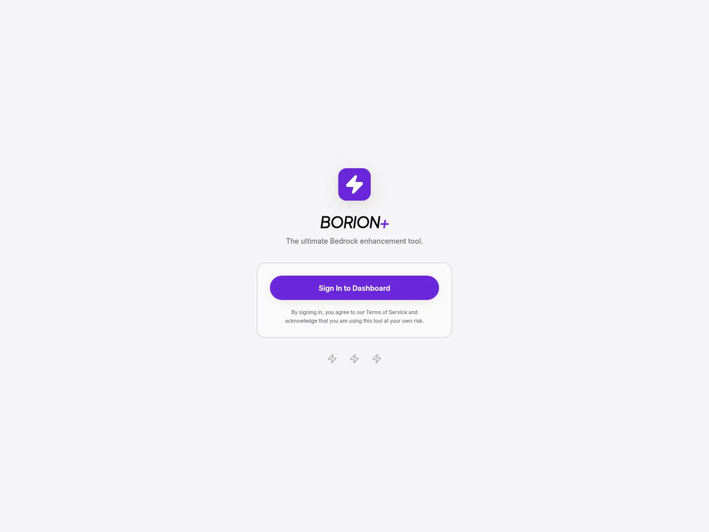 Borion Client Plus