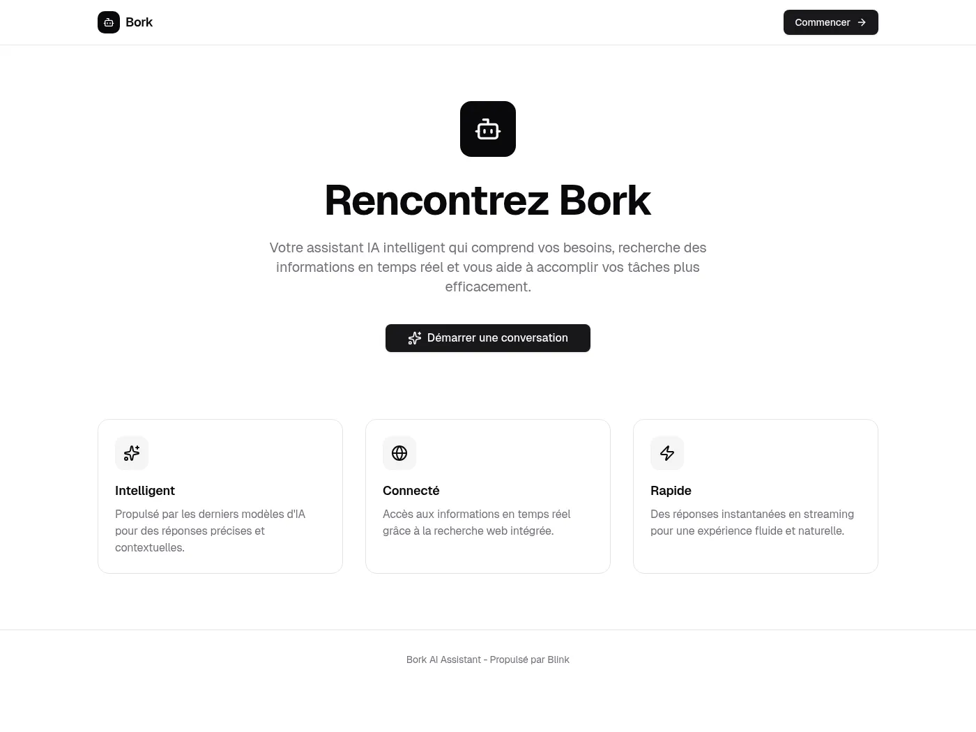 Bork AI Helper