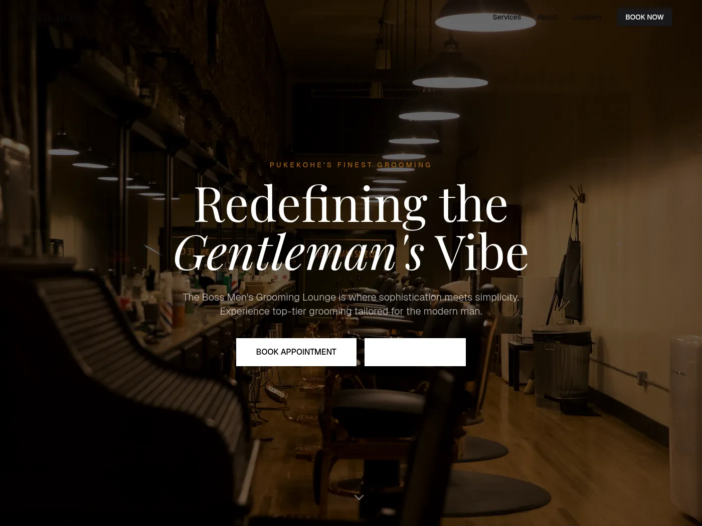 Boss Lounge Website