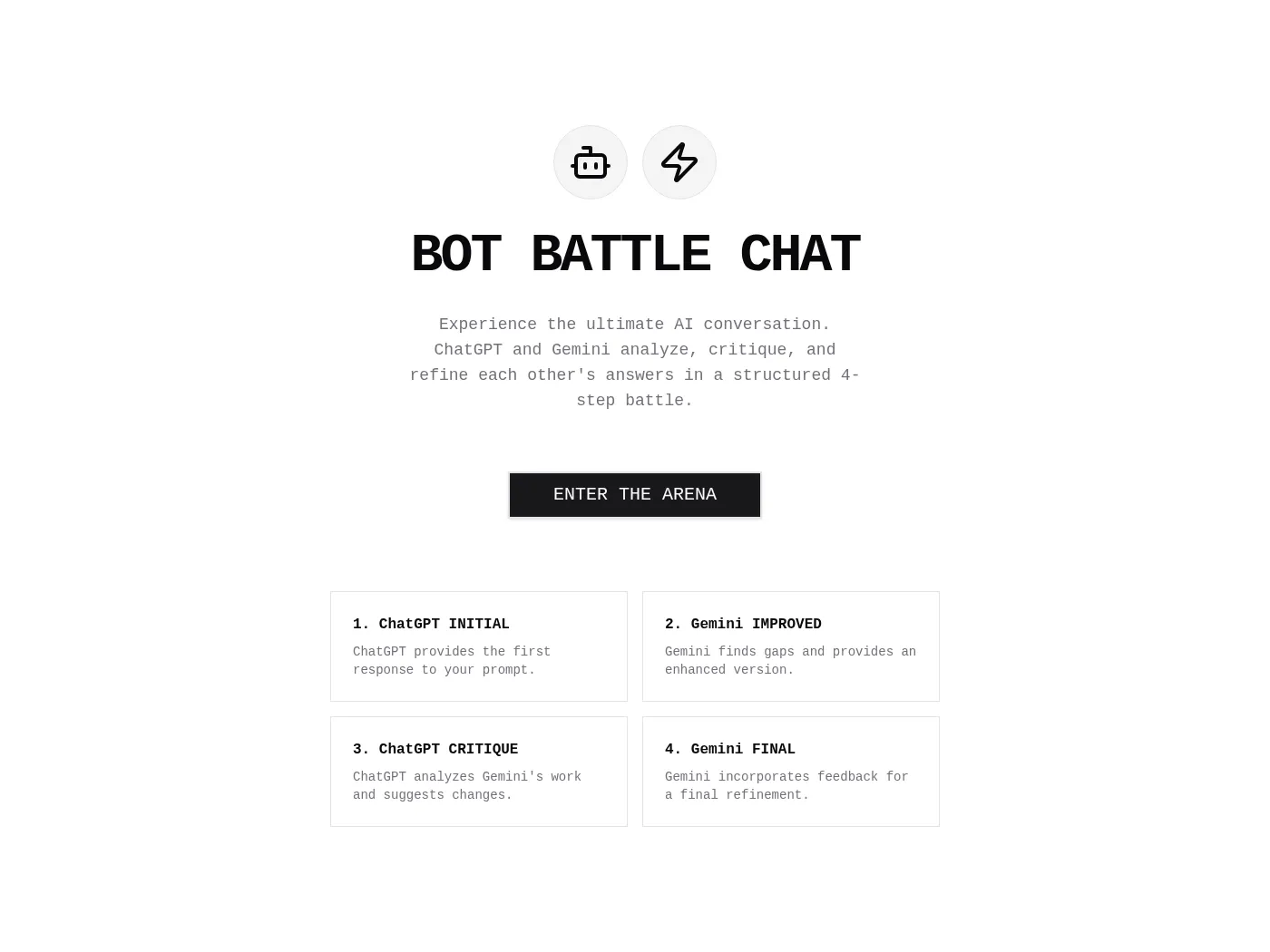 Bot Battle Chat