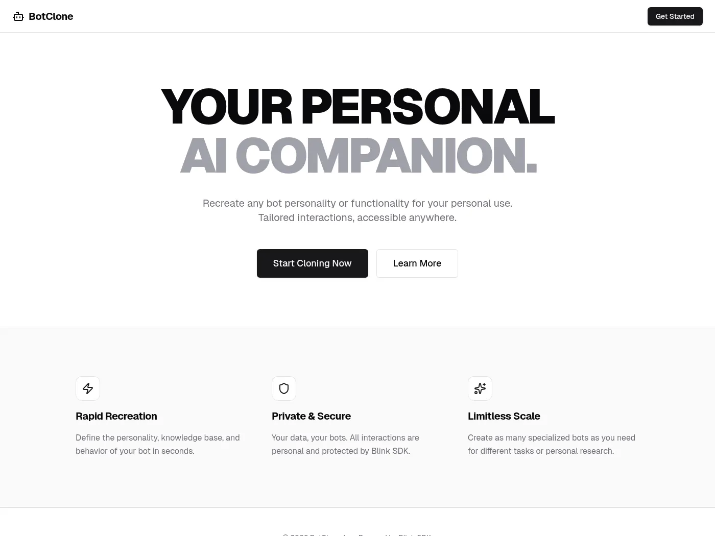 Personal Bot Clone