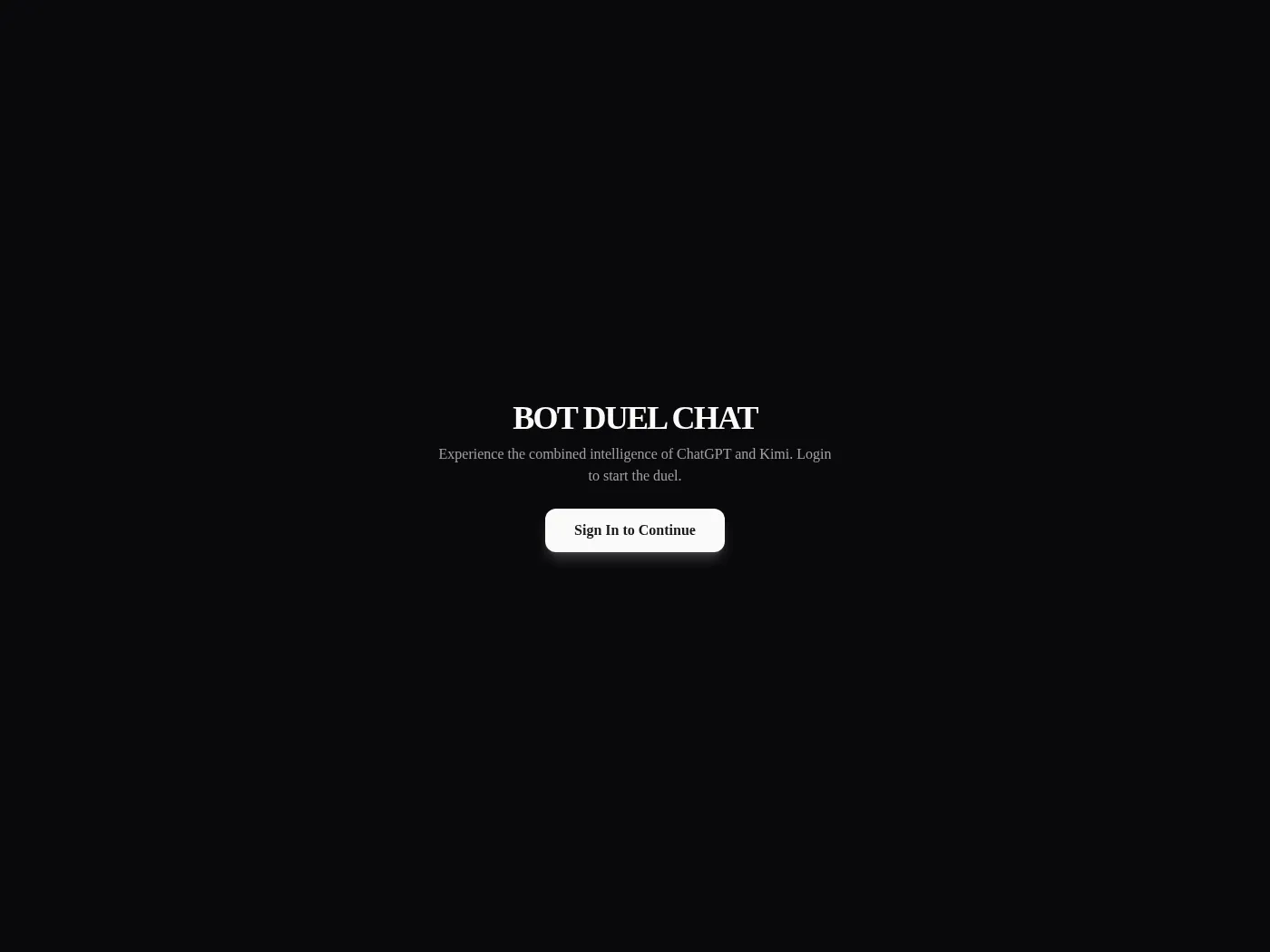 Bot Duel Chat