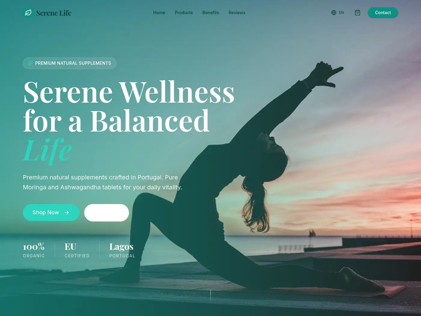 Botanic Landing Page (Remix)