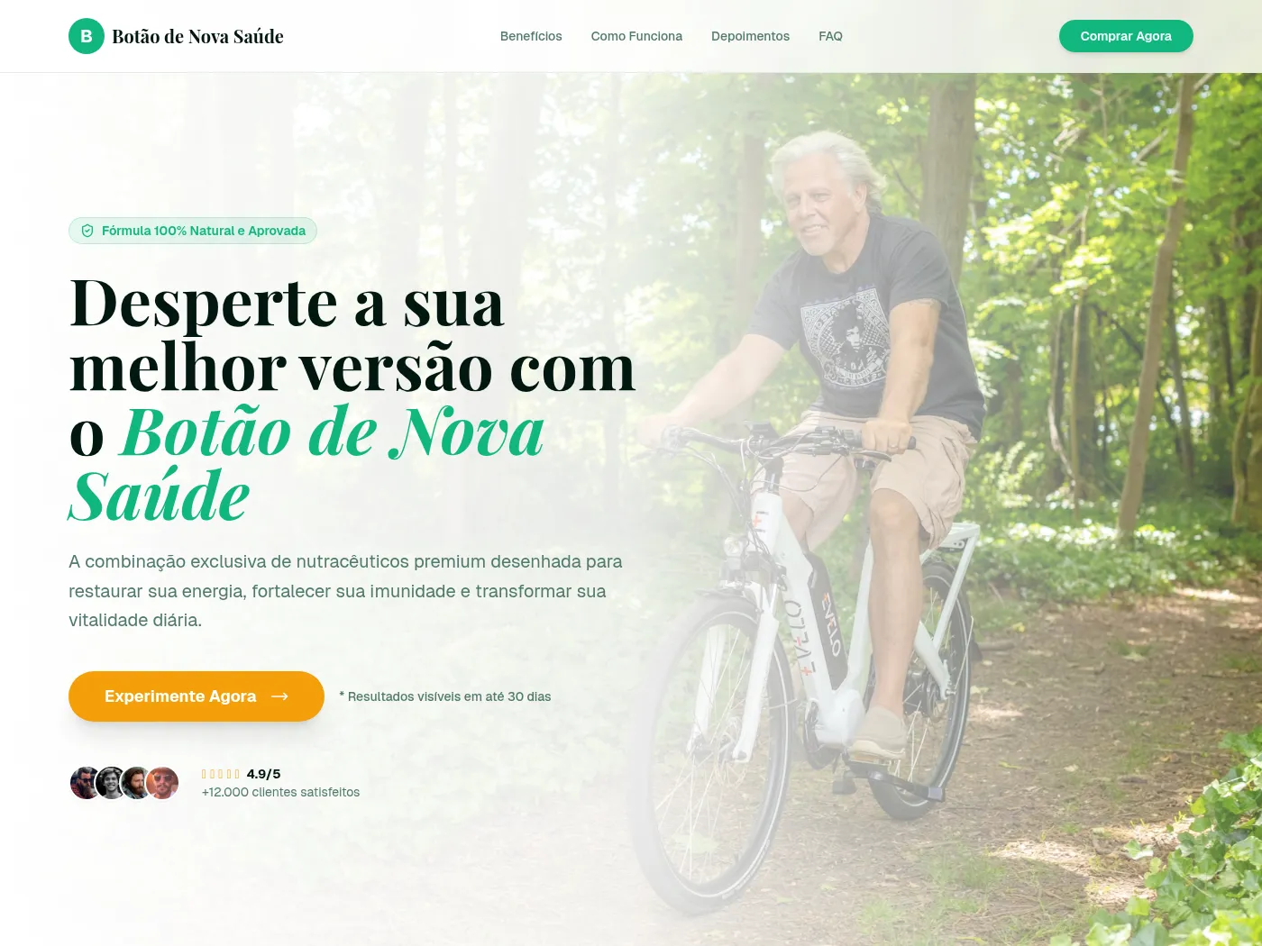 Botão de Nova Saúde