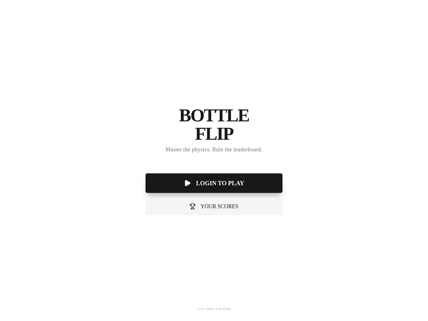 Bottle Flip Challenge