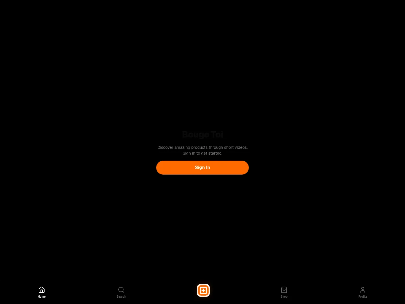 Bouge Toi Marketplace