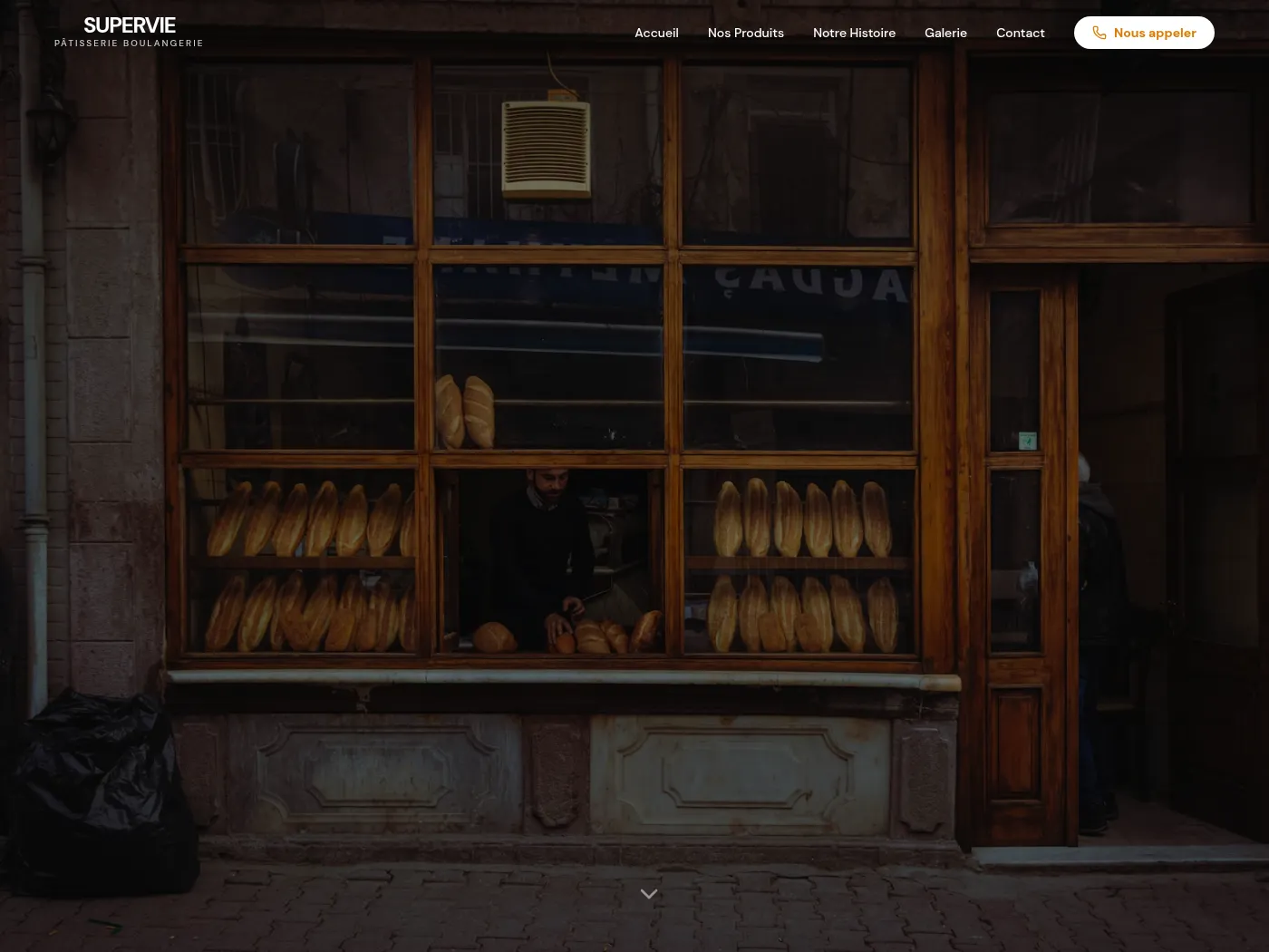 Boulangerie Showroom Site