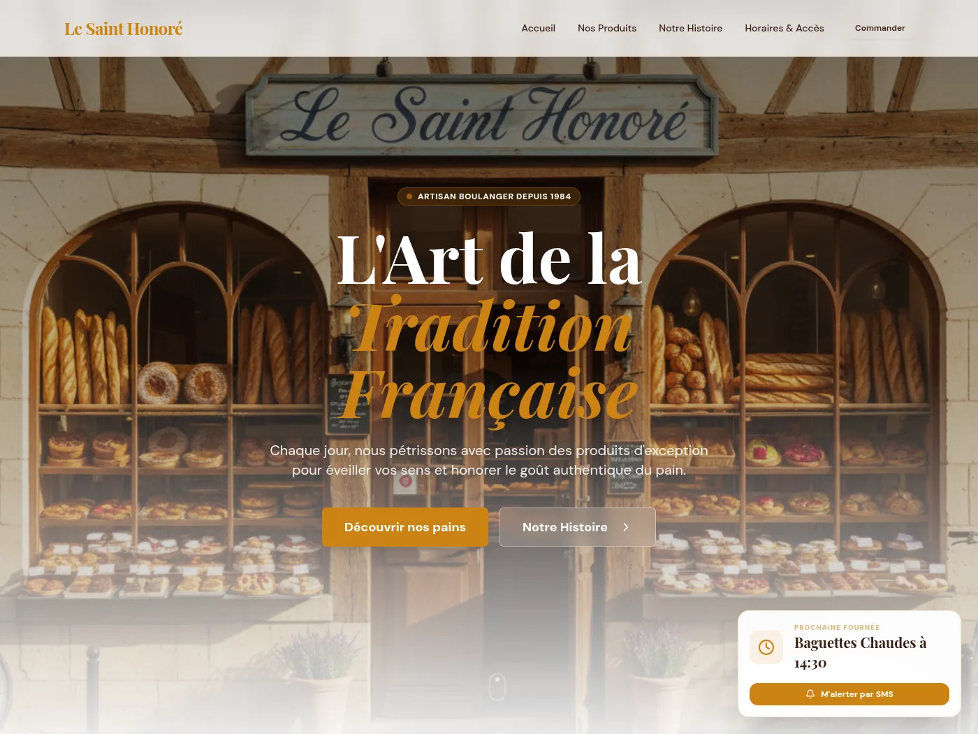 Boulangerie Delight Site