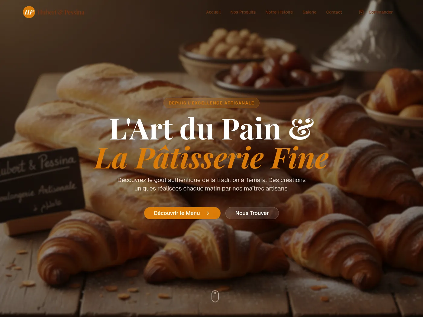 Boulangerie Web Showcase